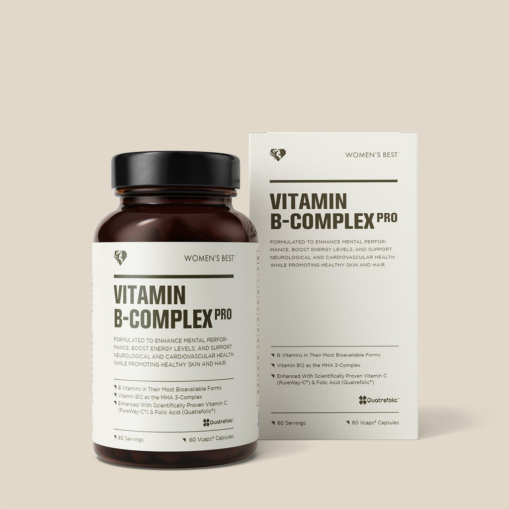 Vitamin B Complex Supplement - 60 Capsules High Dose | Women's Best EU