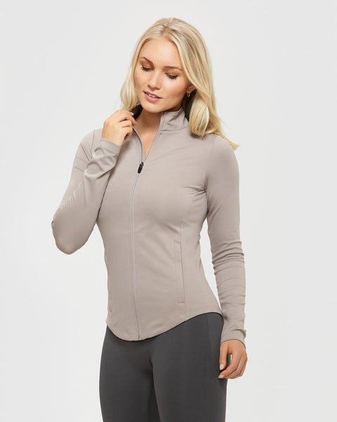 Full Zip Sorts Jacket - Colour Buff | Women's Best EU